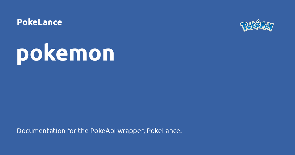 pokemon - PokeLance